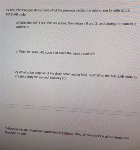 solved 2 the following questions build off of the previous