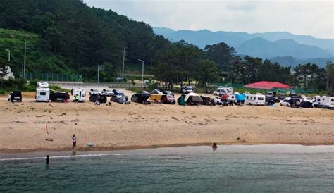 경북 차박하기 좋은곳 영덕 차박지 노지캠핑 장사해수욕장
