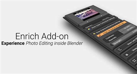 Enrich Add On For Visual Compositing [ ] Blendernation