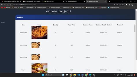 Github Raghvkowtalreal Time Intranet Based Food Ordering System