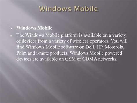 handheld operting system pptx operating systems computer software and applications