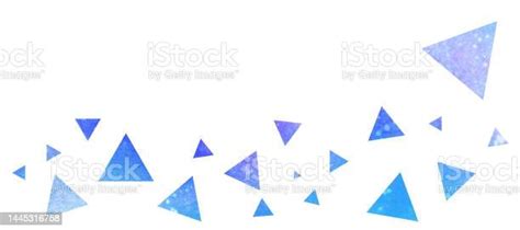Triangular Pattern Background Illustration Inspired By Outer Space