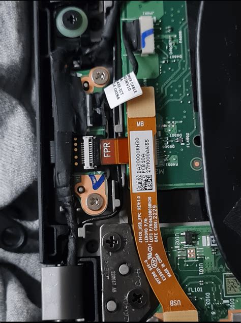 I Installed The T14 Gen 3 Fingerprint Sensor It Does Not Work R