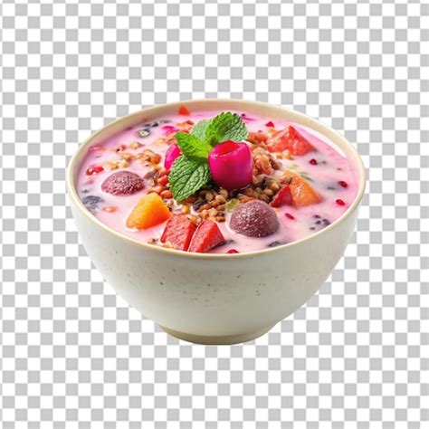 Premium Psd Falooda On A White Background