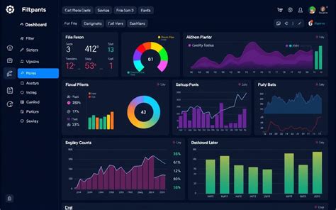 how to use filters and drill down features in dashboards