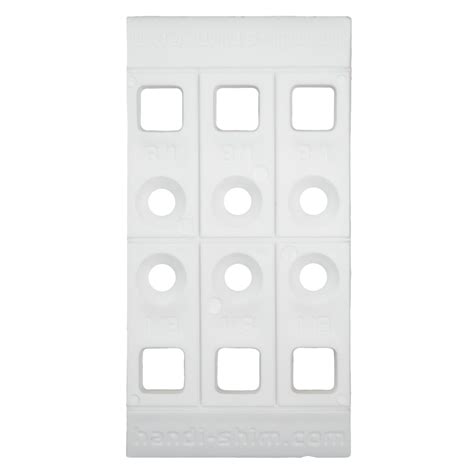 Handi Shim Heavy Duty Reusable Plastic Construction Shims