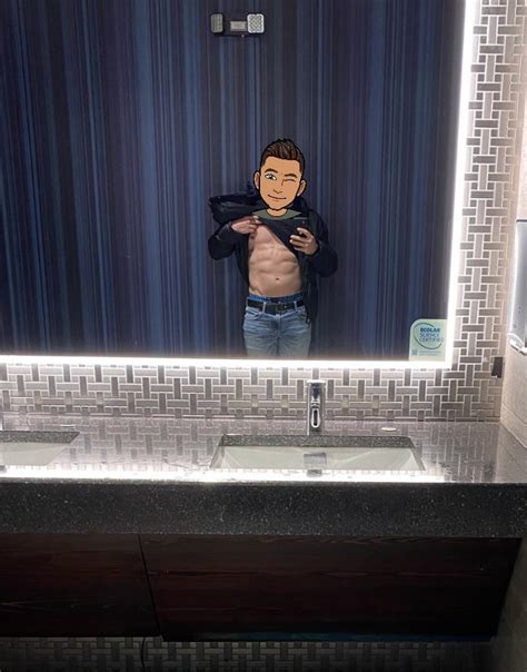 Public Bathroom Mirror