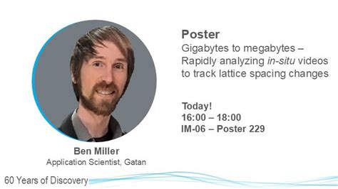 Edax On Linkedin Emc2024 Insitu Imaging Digitalmicrograph Microscopy