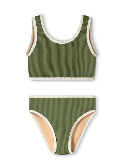 Mini Rib Scoop Bikini Khaki Lobo Nosara