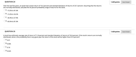 Solved Question 24 1429 Points Save Answer Over The Last