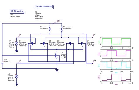 how to design cml current mode logic type rs latch