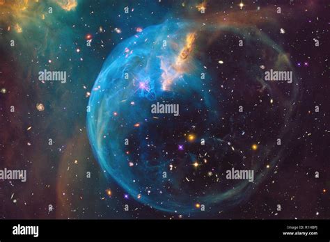 nebula outer space image that is suitable for wallpaper elements of