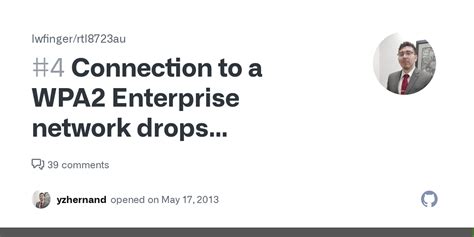 Connection To A Wpa2 Enterprise Network Drops Intermittently · Issue 4