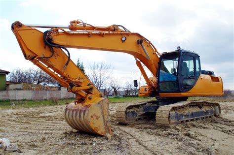 A Jcb Earthmoving Construction Digger Plant Machinery Industry