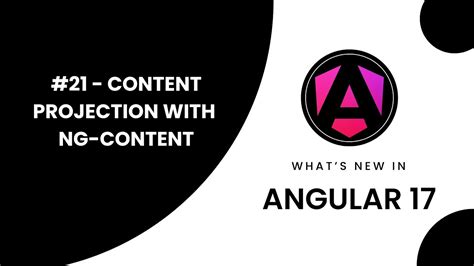 learn angular 17 in arabic p21 master angular content projection