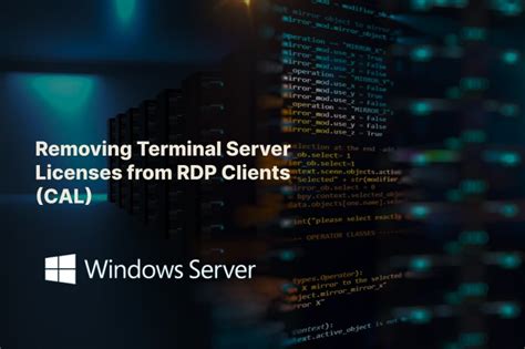 Remote Desktop Services How To Remove And Manage Terminal Server