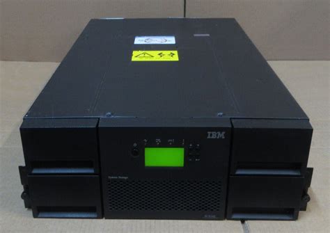 Used Ibm 3573 L4u Ts3200 48 Slot 4u Tape Library 2 X Ibm Lto4 Tape Drive 95p5817 Ubb Threads