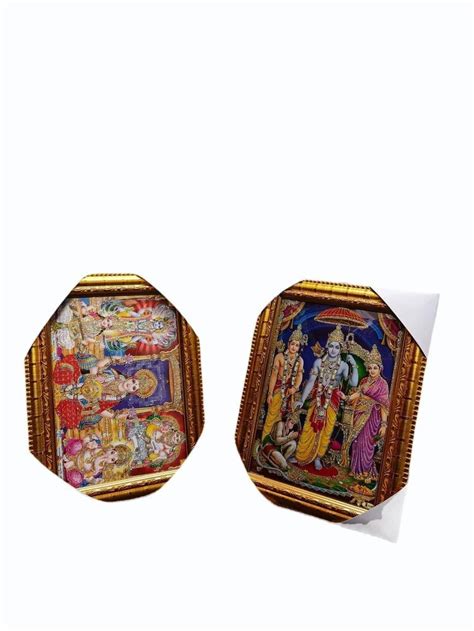 Plastic Golden 5x7 Photo Frames For Decoration At ₹ 34 Piece In New Delhi