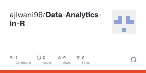 Github Ajiwani Data Analytics In R
