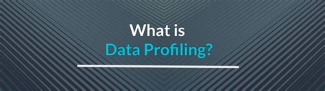 Datactics Glossary What Is Data Profiling