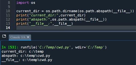 Python Os Getcwd Os Path Dirname Os Path Abspath File