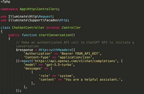 unleashing conversational magic integrating php laravel with chatgpt