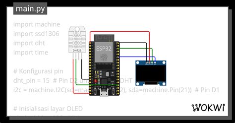 Esp32 Micropython Ssd1306 Copy Wokwi Esp32 Stm32 Arduino Simulator