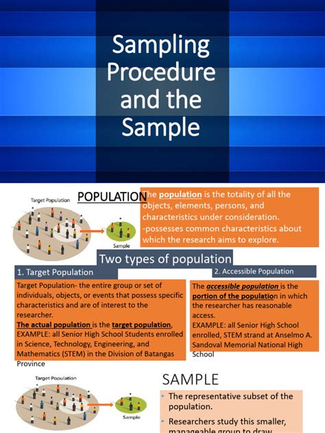 Sampling Procedure And The Sample2 Pdf Sampling Statistics