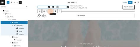 Header Layout Anariel Design