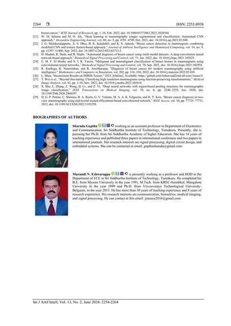 Breast Cancer Detection Through Attention Based Feature Integration Model Pdf