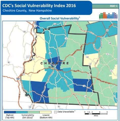 An Example Of The Cdcs Social Vulnerability Index In Southwest Nh