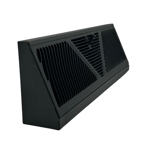 Installerstore Classic Baseboard Registers Black Steel Baseboard Registers Metal