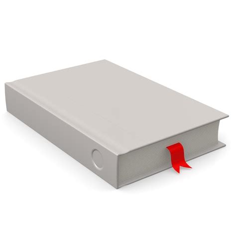 Premium Photo White Book