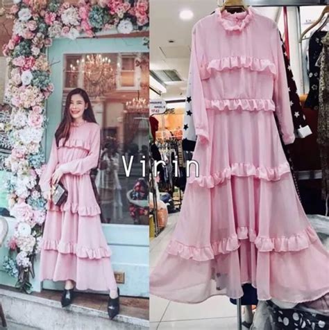 Tan Theta เสื้อผ้าแฟชั่น เดรสแฟชั่น เดรสเกาหลี สี ชมพู พร้อมส่ง Th Tan Theta เสื้อผ้าแฟชั่น เดรสแฟชั่น เดรสเกาหลี สี ชมพู พร้อมส่ง Th