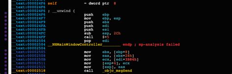IDA Pro Not Undefining Assembly Reverse Engineering Stack Exchange