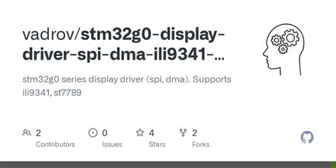 Github Vadrovstm32g0 Display Driver Spi Dma Ili9341 St7789 Stm32g0 Series Display Driver