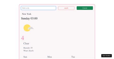 Search Engine Codesandbox