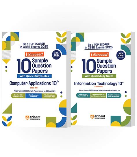 Cbse I Succeed Sample Question Papers For Class 10th Computer Applic