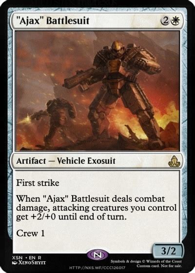 Mtgnexus Ajax Battlesuit