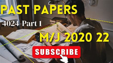 M J 2020 4024 P22 Part 1 Olevelsmaths Pastpapersolution Igcse 4024 Mathematics Pastpaper