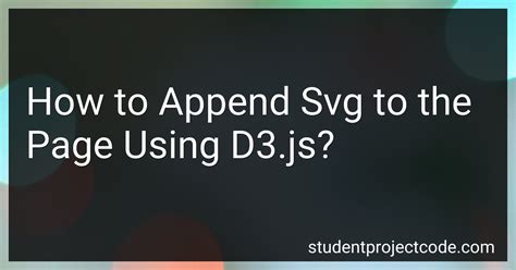 how to append svg to the page using d3 js in 2024