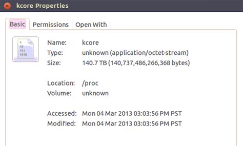 very large kcore file is this normal r linuxquestions