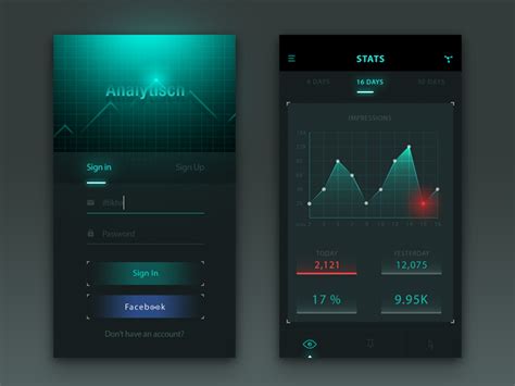 Ios Analytic App By Iftikhar On Dribbble