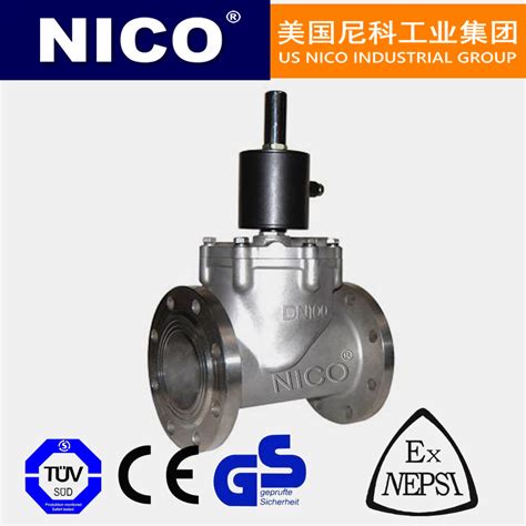 进口燃气紧急切断阀 美国十大品牌 美国尼科（nico）工业集团