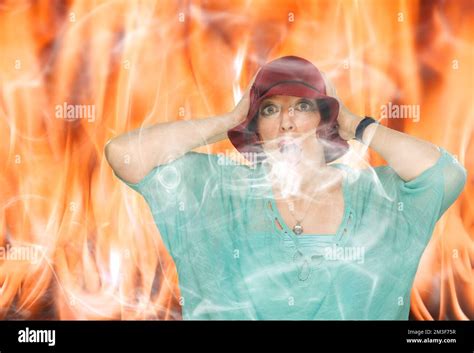 Climate Change Fire Stock Photo Alamy