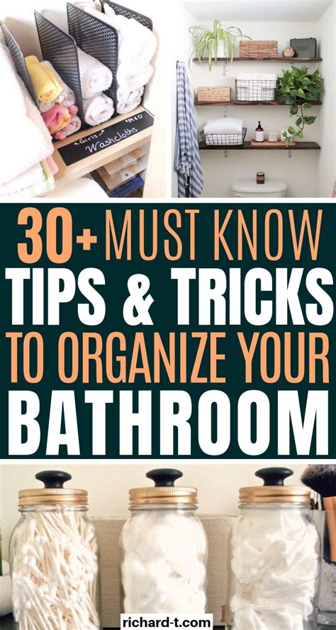 30 Bathroom Organization Hacks That Your Home Actually Needs