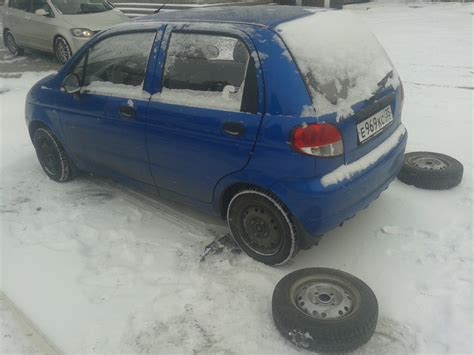 Переобувка — Daewoo Matiz (M100, M150), 0,8 л, 2012 года | шины | DRIVE2