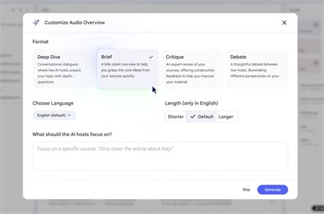 Google's NotebookLM now lets you customize the tone of its AI podcasts | TechCrunch