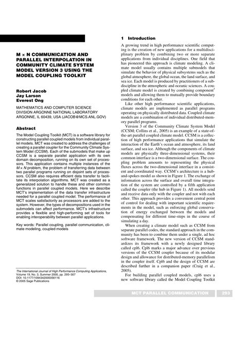 Pdf M × N Communication And Parallel Interpolation In Community