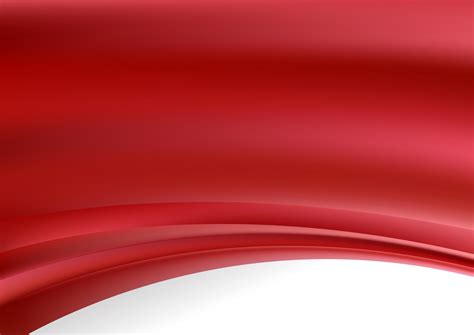 Abstract Shiny Red Wave Business Background